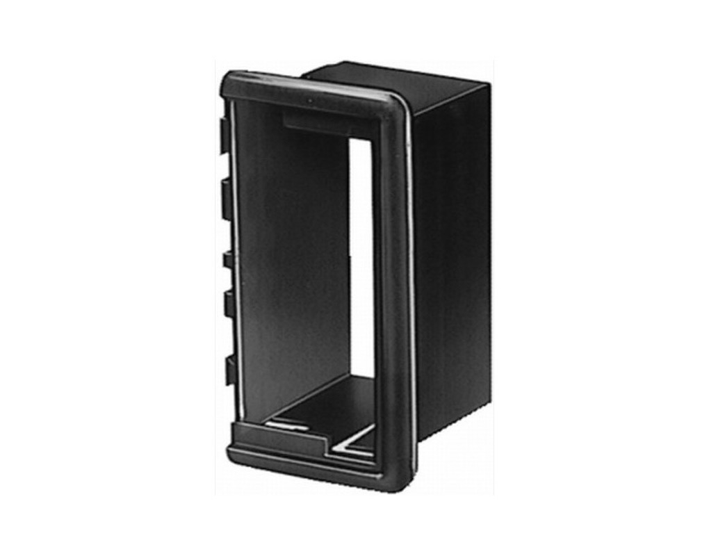 End piece for modular mounting-panel system for Hella switches - Eurotin