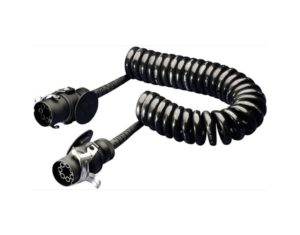 5-core ABS spirally-coiled cable 24V for vehicle with ABS ISO 7638-1 ...